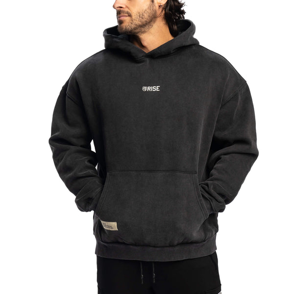 Sweat à capuche oversize Die Empty - Noir - Rise Canada