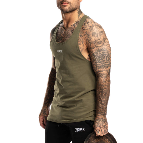 Essential Stringer - Army Green - Rise Canada