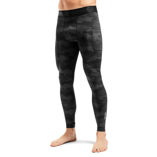 Absolute Compression Pants - Black Camo - Rise Canada