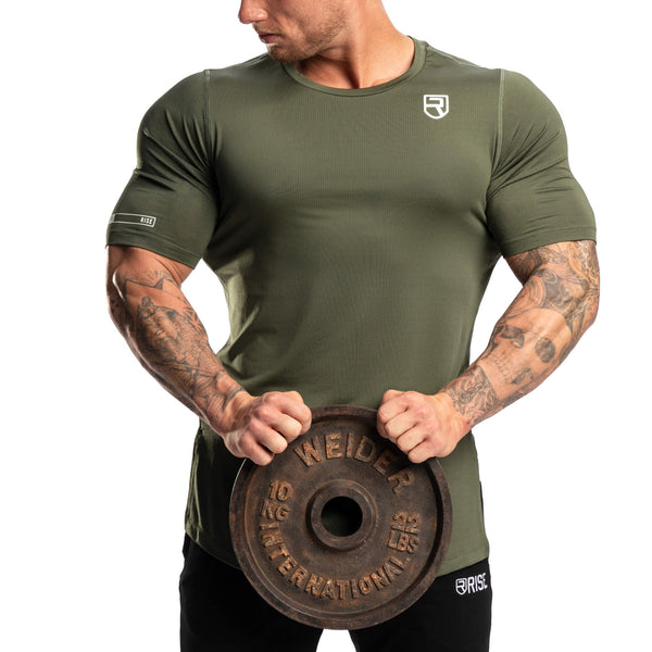 Level T-Shirt - Army Green - Rise Canada
